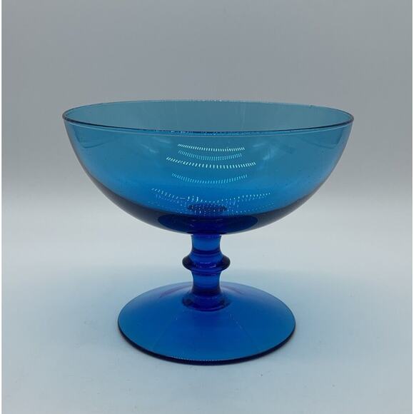 Cambridge Glass | Dining | Vintage Hand Blown Cambridge Glass Blue ...